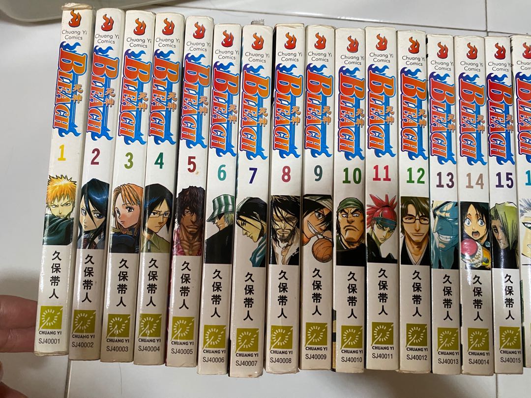 Bleach Chinese comics book 1-40, Hobbies & Toys, Books & Magazines ...
