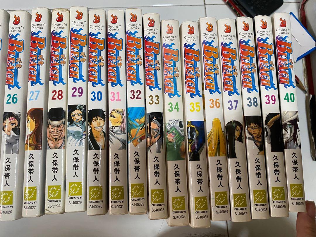 Bleach Chinese comics book 1-40, Hobbies & Toys, Books & Magazines ...