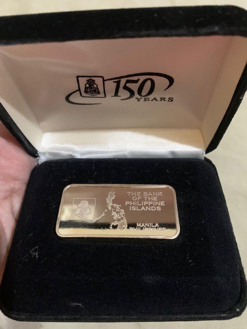BPI 150 years Philippine silver bullion, Hobbies & Toys, Memorabilia ...