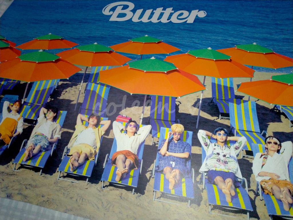 BTS Butter Poster set, Hobbies & Toys, Memorabilia & Collectibles, K ...