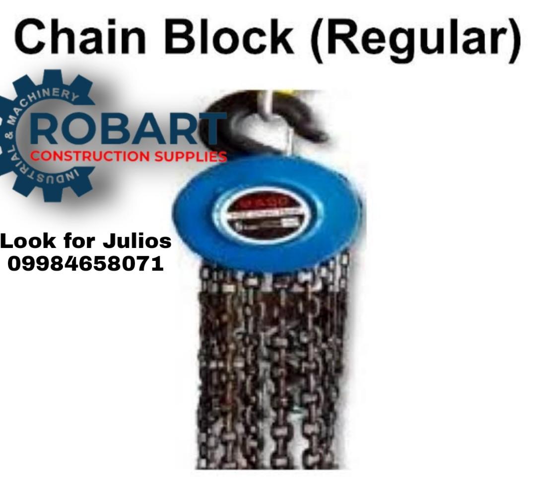 Chain Block 1T x 3M (Regular), Commercial & Industrial, Construction ...