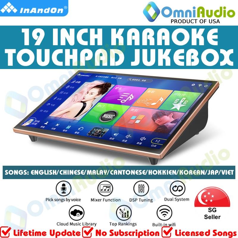 [400,000+ SONGS | CHEAPEST IN SG] INANDON 19" KOD KARAOKE TOUCHPAD ...