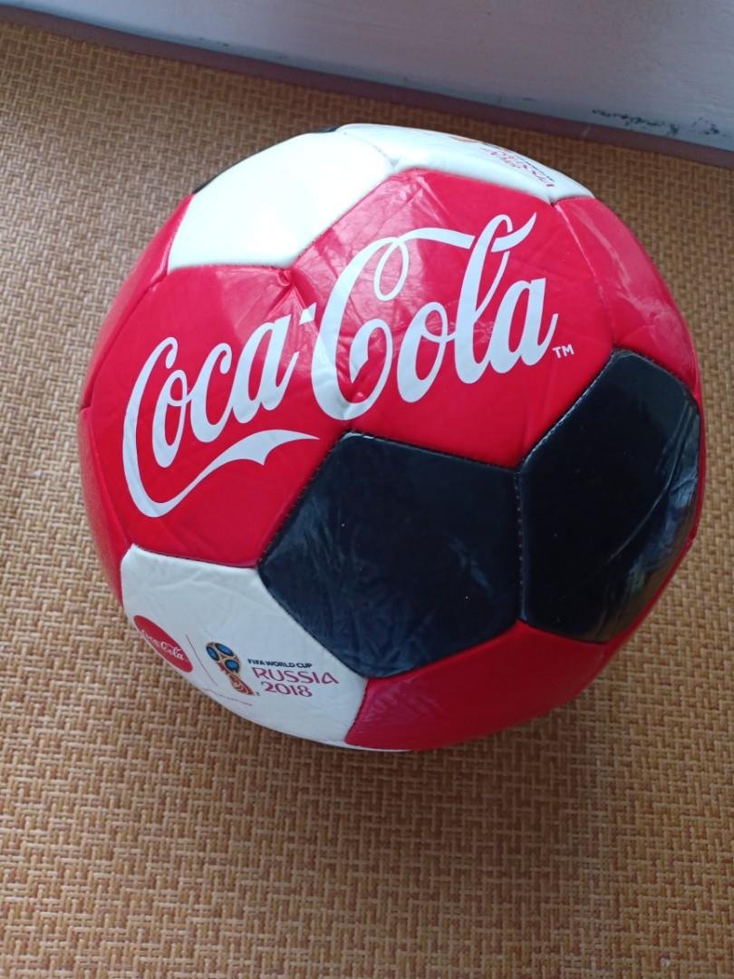 Coca Cola Soccer Ball, Sports Equipment, Sports & Games, Racket and ...