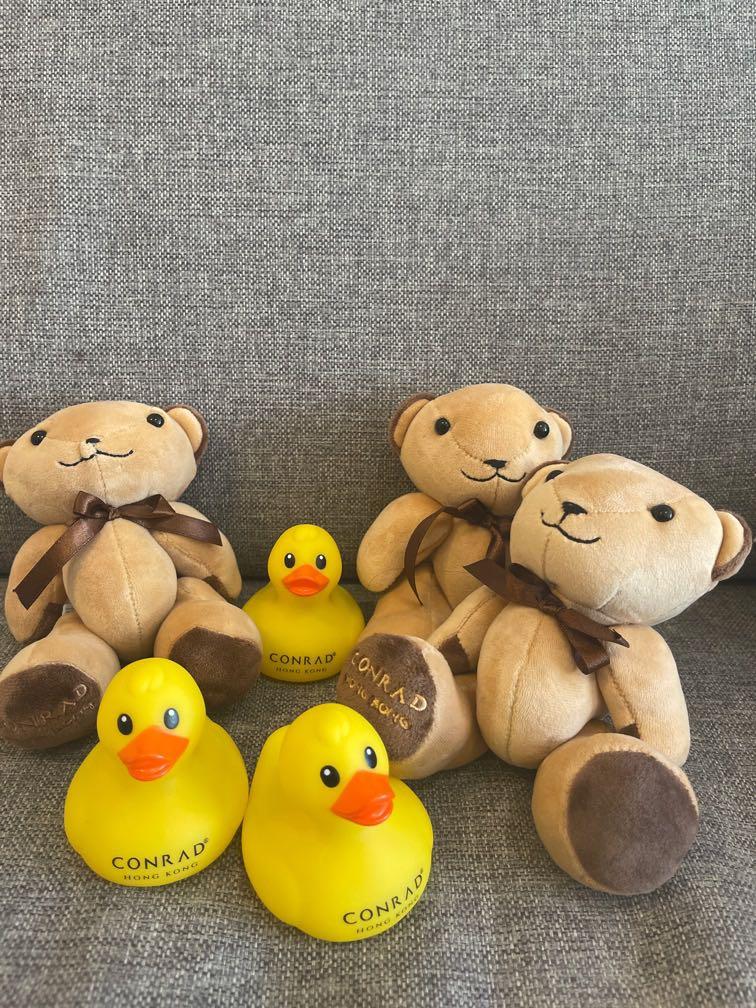 Conrad Bear & Duck, 興趣及遊戲, 玩具 & 遊戲類 - Carousell