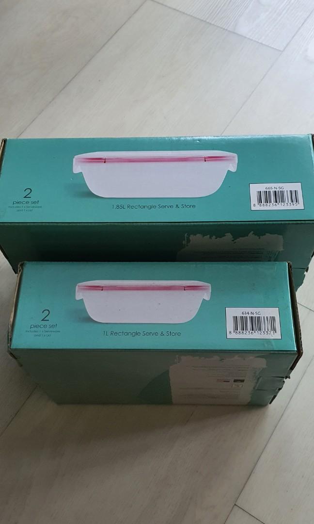 Corelle Snapware container (1.85L), Furniture & Home Living ...