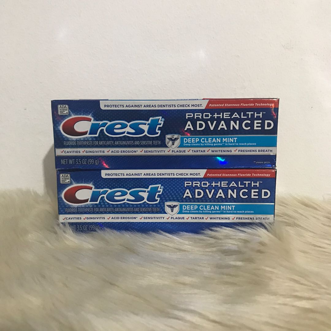 Crest Pro Health Advanced Deep Clean Mint, Beauty & Personal Care, Oral ...
