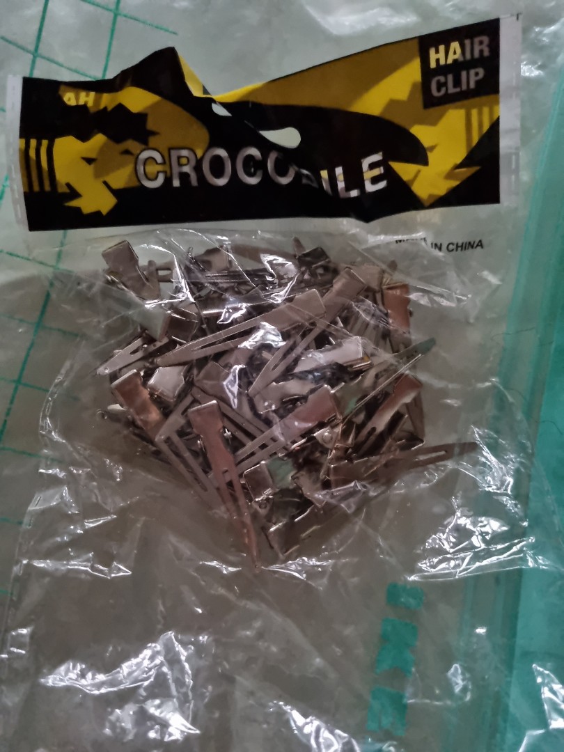 Crocodile clips, Beauty & Personal Care, Hair on Carousell