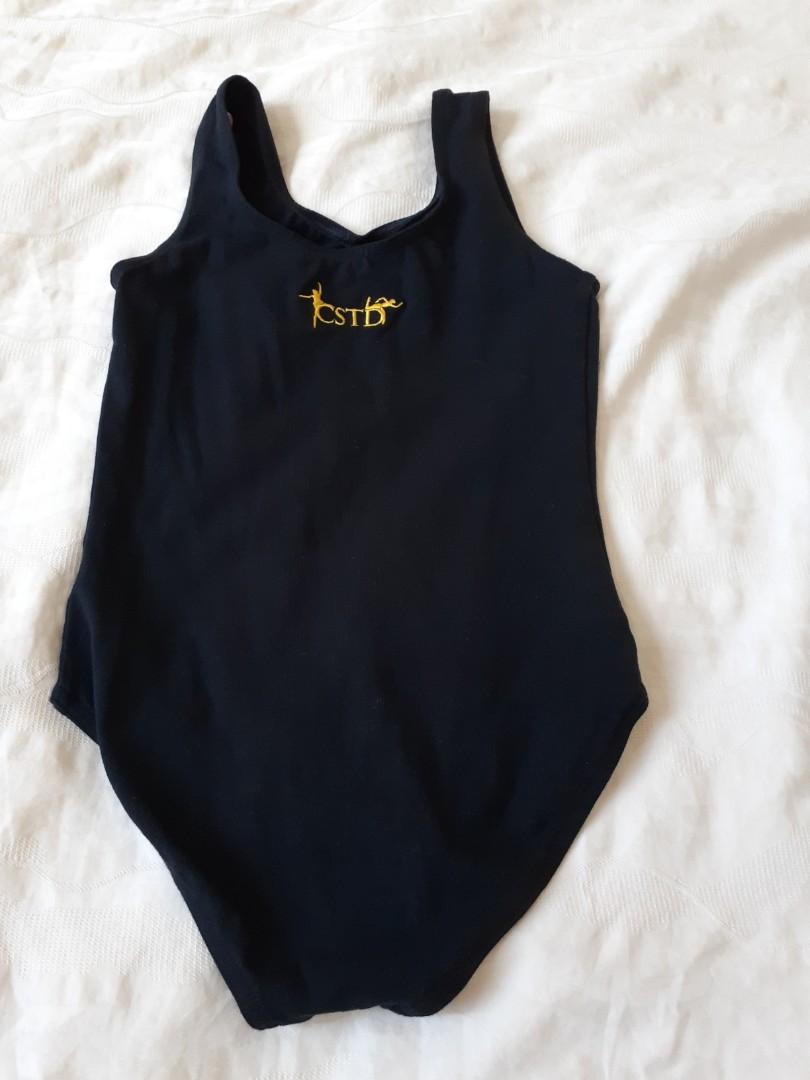 CSTD Jazz Exam Black Leotard, Babies & Kids, Babies & Kids Fashion on Carousell