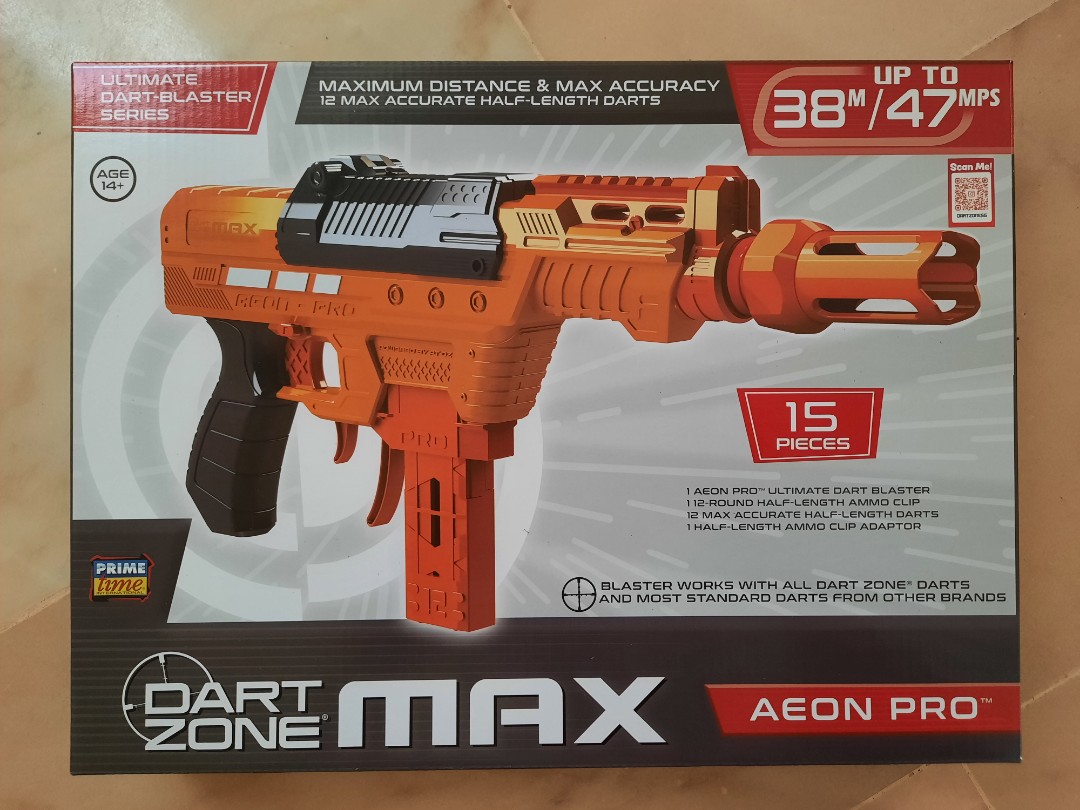 Dart Zone MAX Aeon Pro Blaster, Hobbies & Toys, Toys & Games on Carousell