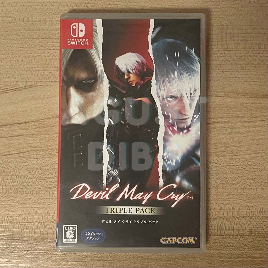 DEVIL MAY CRY TRIPLE PACK FOR SWITCH, Video Gaming, Video Games, Nintendo on Carousell