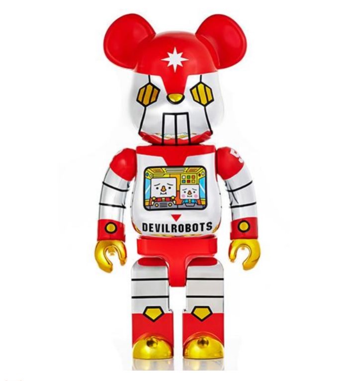 DEVILROBOTS BEARBRICK TO-FU ROBO 25TH ANNIVERSARY 1000% , Be@rbrick ...