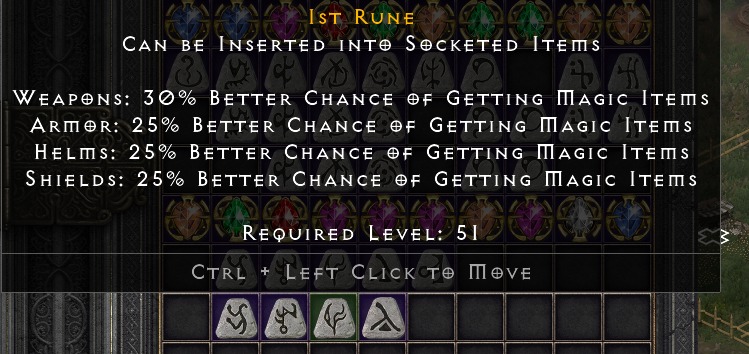 Diablo 2 Ressurected - D2R - IST Rune (24), Video Gaming, Video Games ...