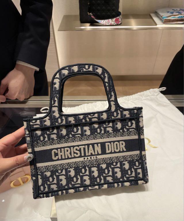 Dior mini tote, Women's Fashion, Bags & Wallets, Purses & Pouches on ...