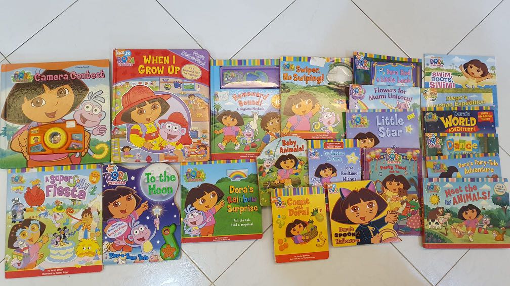 Dora the Explorer Book Bundle, Hobbies & Toys, Books & Magazines ...