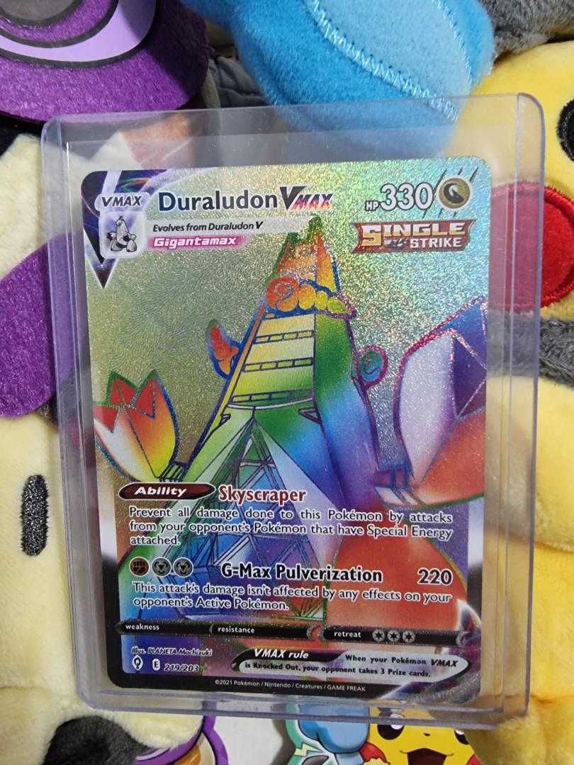 Duraludon Vmax Pokemon TCG, Hobbies & Toys, Toys & Games on Carousell