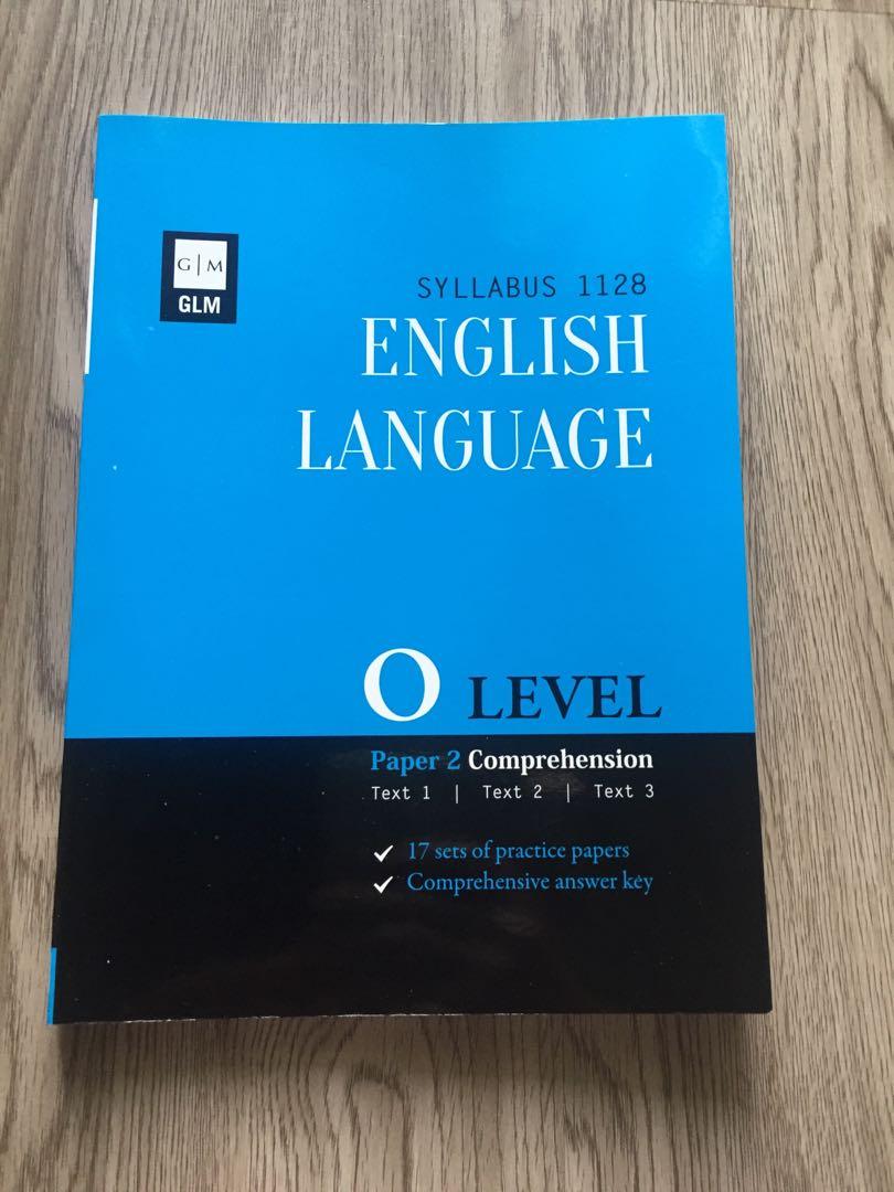 English O Level Paper 2 #Comprehension #GLM, Hobbies & Toys, Books ... English O Level Paper 2 #Comprehension #GLM, Hobbies & Toys, Books ...