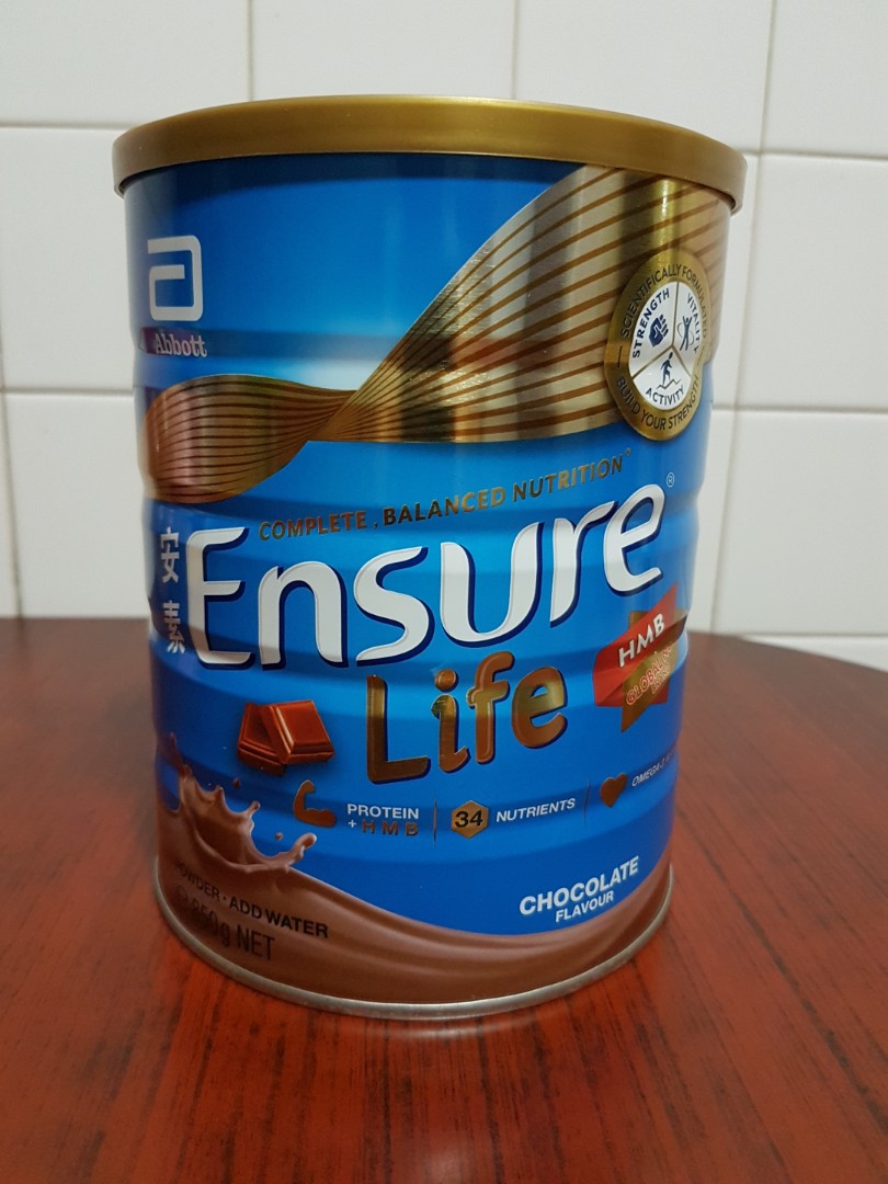 Ensure Life Adult Nutrition - Chocolate 850g, Health & Nutrition ...