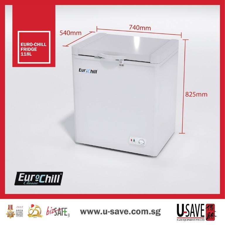 Euro-Chill Chest Freezer, Refrigerator, TV & Home Appliances, Kitchen ...