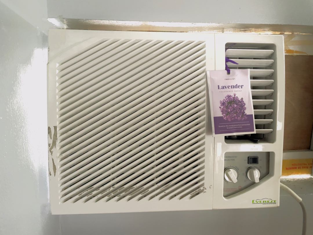 Everest 1HP Window Type Aircon - Inverter Grade, TV & Home Appliances ...