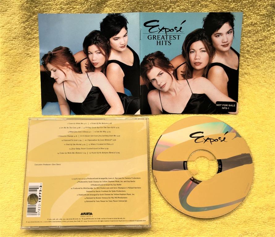 Expose - Greatest Hits CD, Hobbies & Toys, Music & Media, CDs & DVDs on ...