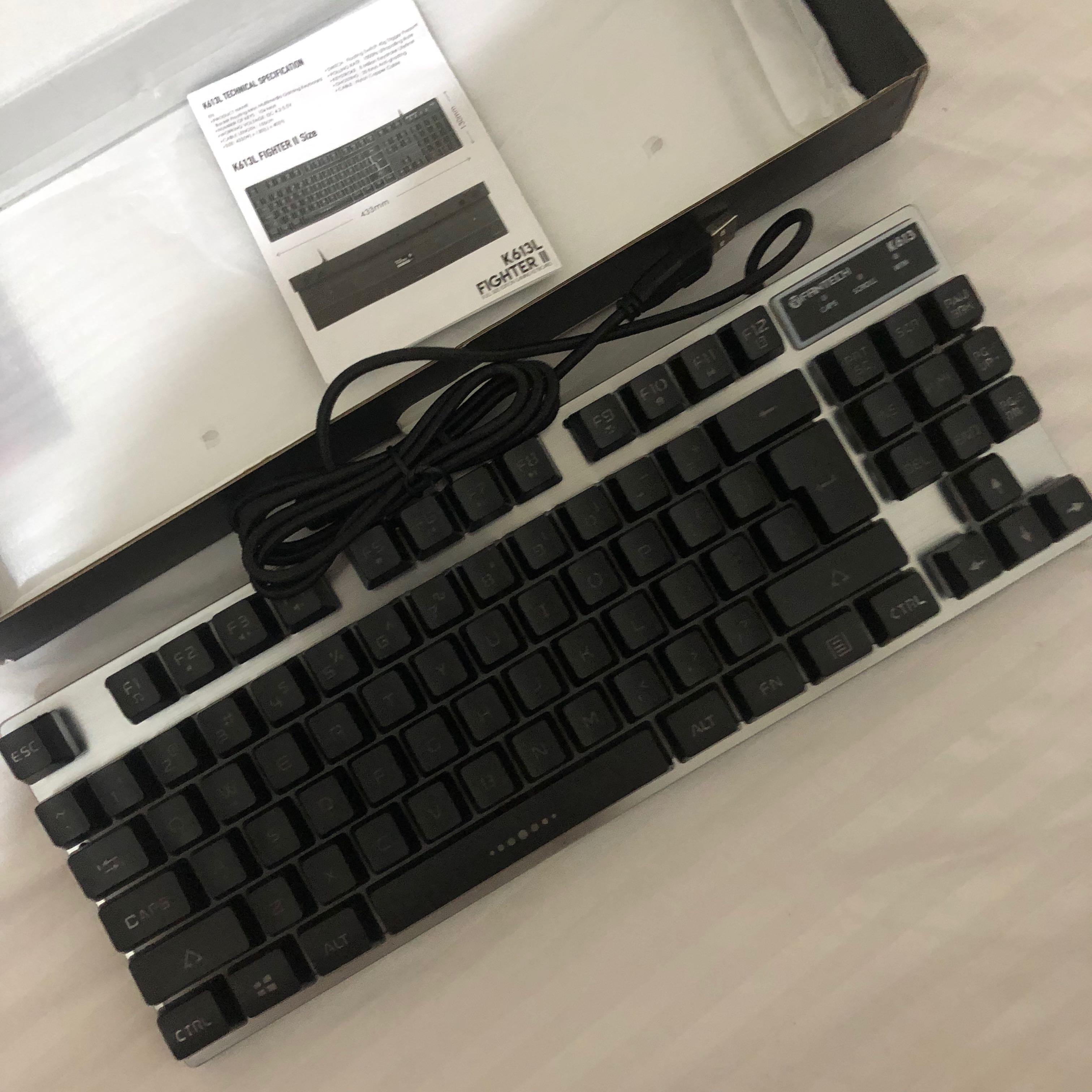 FANTECH K613 keyboard, Computers & Tech, Parts & Accessories, Computer Keyboard on Carousell
