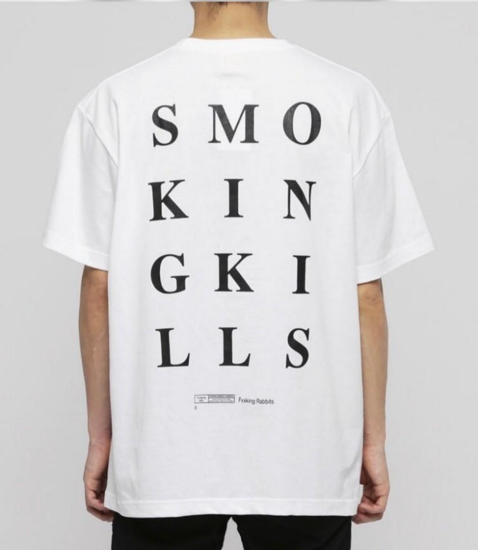 FR2 JAPAN SMOKING KILLS LOGO TSHIRT, Men's Fashion, Tops & Sets ...