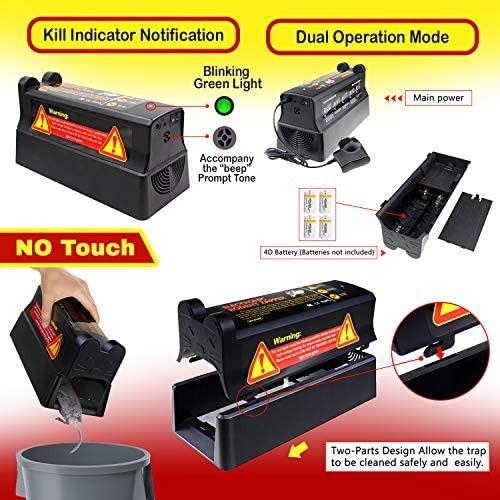 Free Shipping - PESTGUARD-Updated Version-Electrical Mouse Trap ...