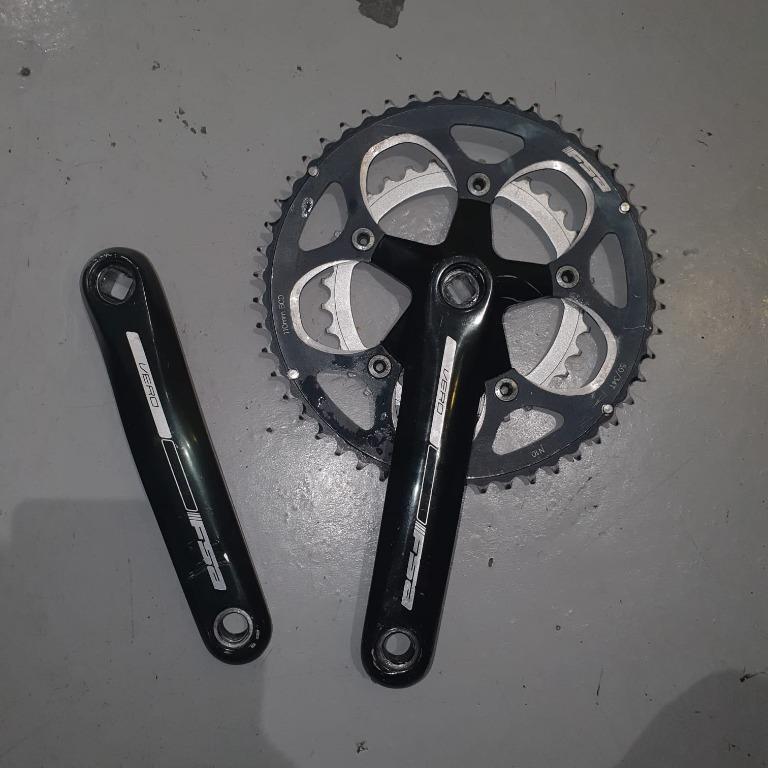 FSA crankset 50/34 square taper Vero 10 speed 2x10, Sports Equipment ...