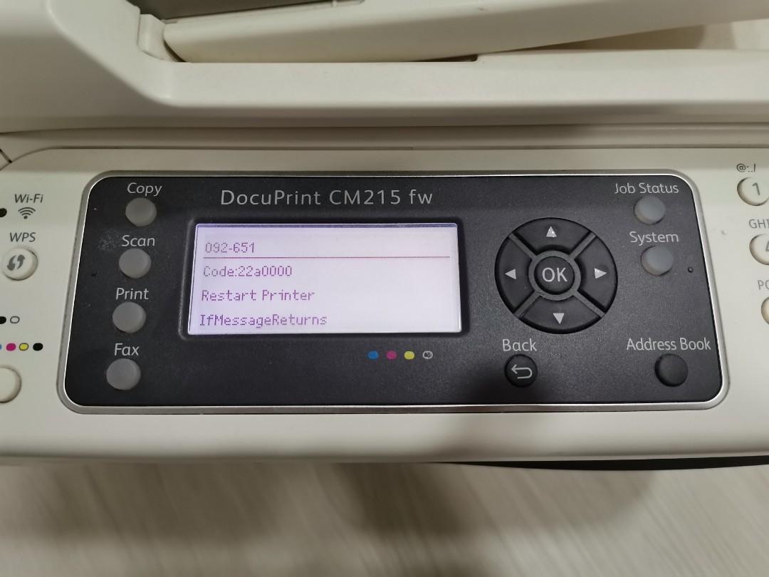 Fuji xerox DocuPrint CM215 fw, Computers & Tech, Printers, Scanners & Copiers on Carousell