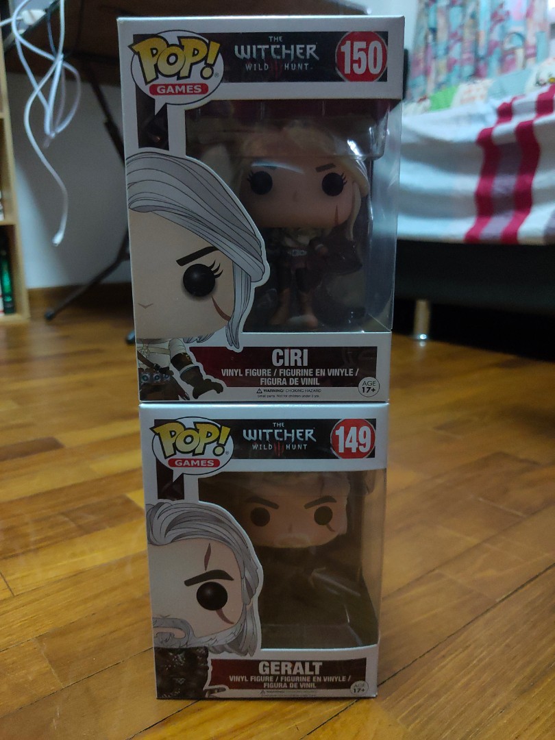 Funko pop the witcher 3 wild hunt, Hobbies & Toys, Toys & Games on ...