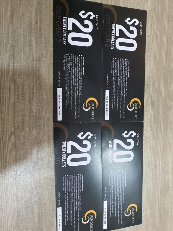 Good Cheer 2 Voucher Kallang Wave Mall, Tickets & Vouchers, Vouchers on ...