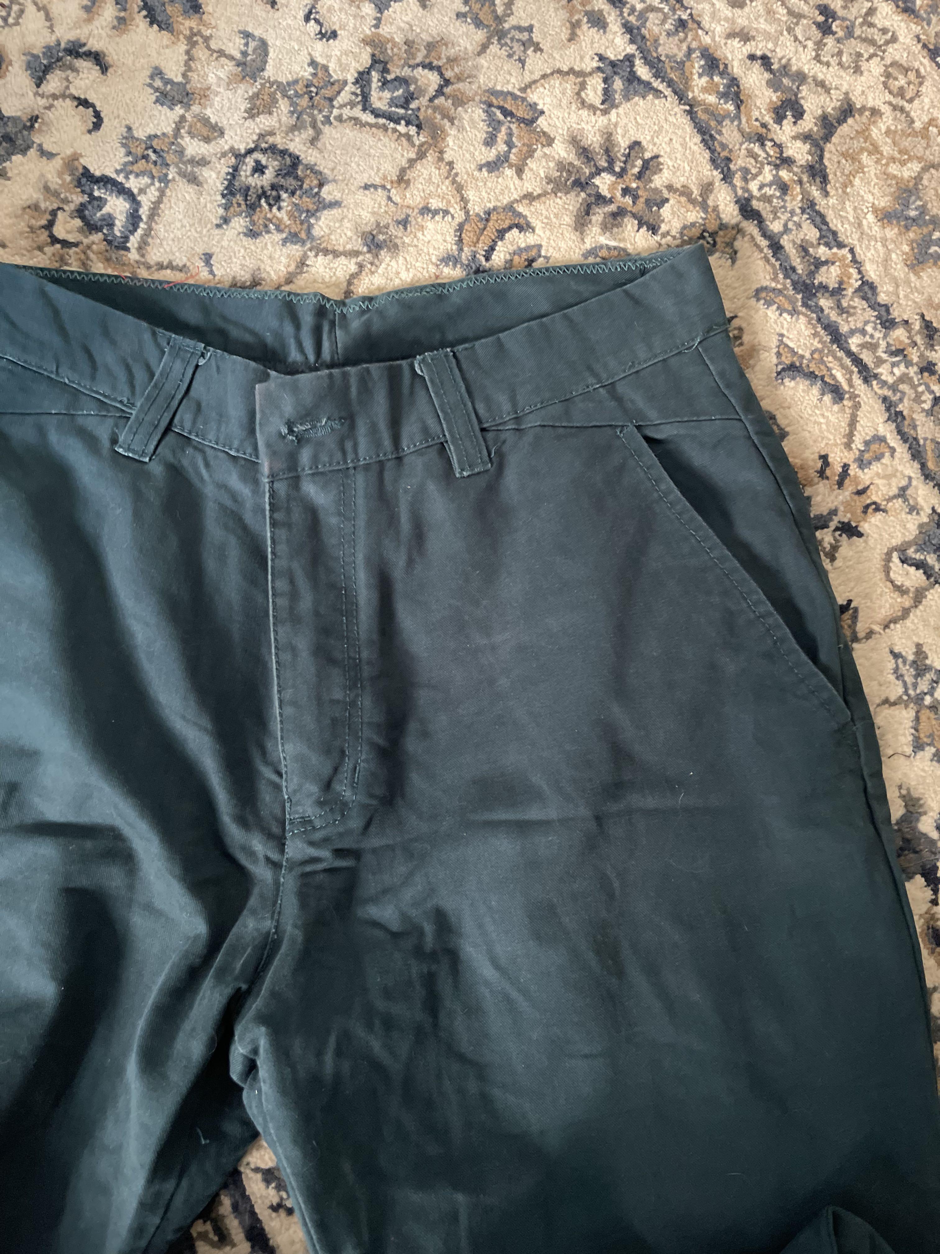 GREEN WORK PANTS, Women's Fashion, Bottoms, Other Bottoms on Carousell