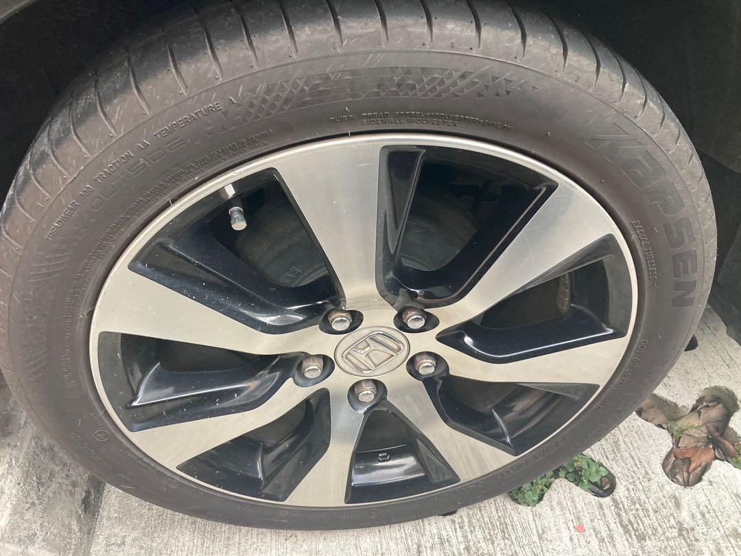 Honda Jade Original Rims with Tyres, Car Accessories, Tyres & Rims on ...