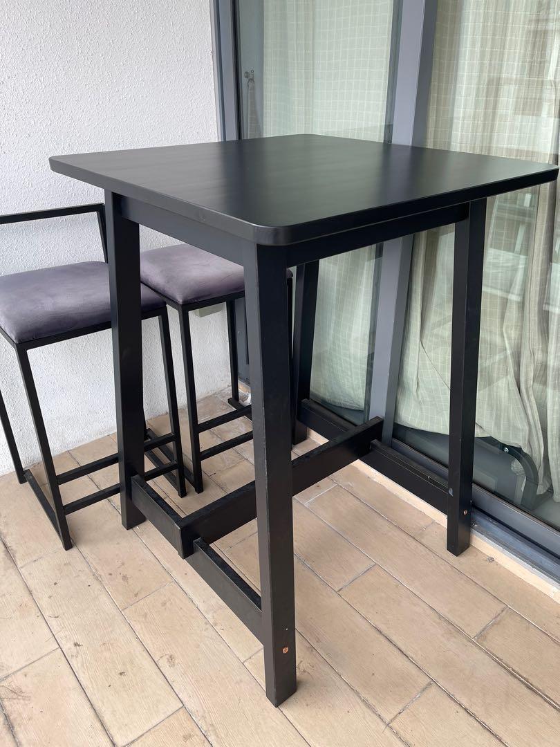 IKEA NORRAKER Bar Table, Furniture & Home Living, Furniture, Tables ...