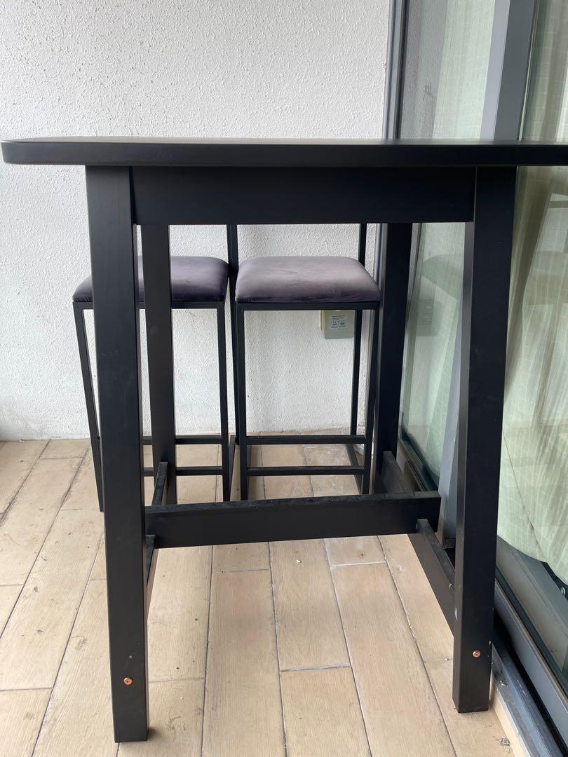 IKEA NORRAKER Bar Table, Furniture & Home Living, Furniture, Tables ...