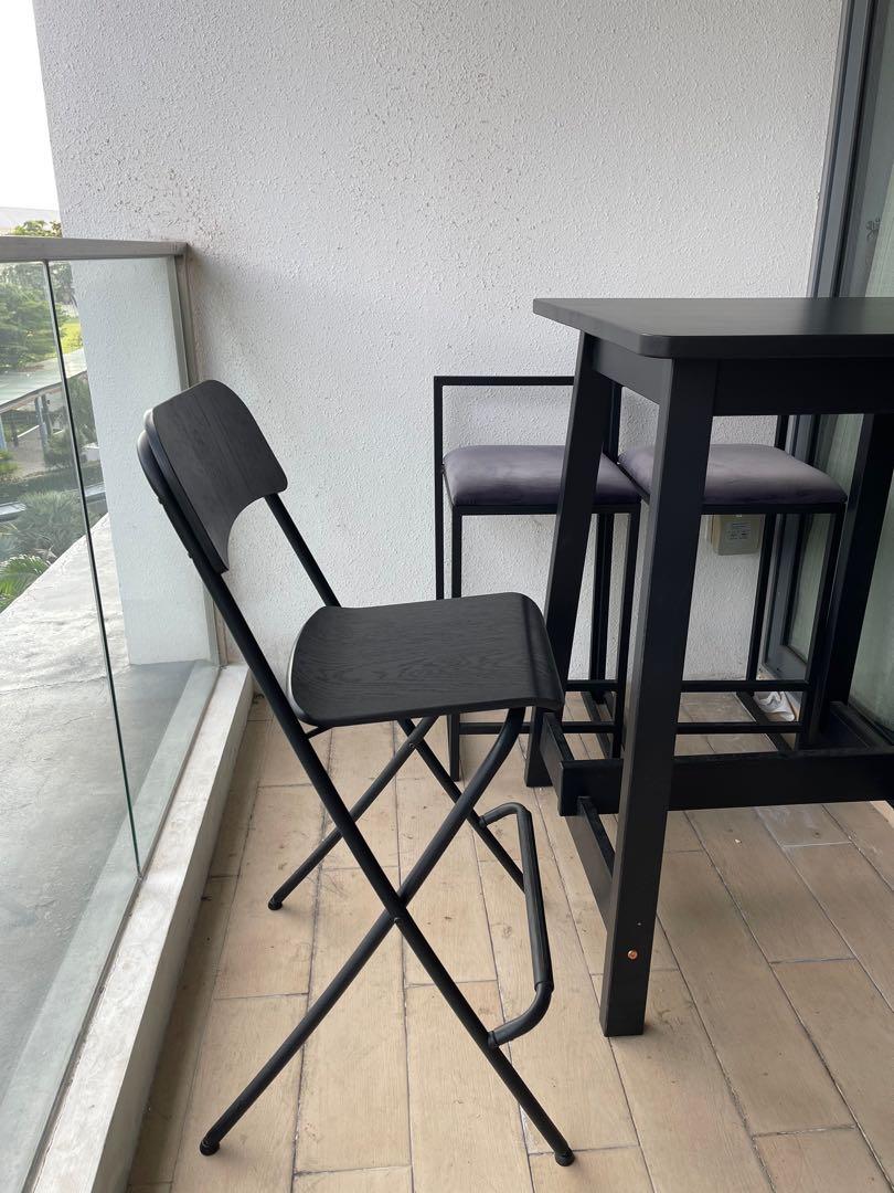 IKEA NORRAKER Bar Table, Furniture & Home Living, Furniture, Tables ...