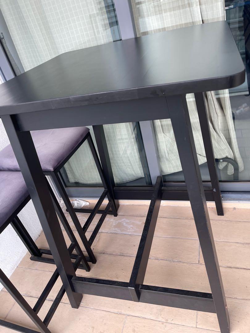 IKEA NORRAKER Bar Table, Furniture & Home Living, Furniture, Tables ...