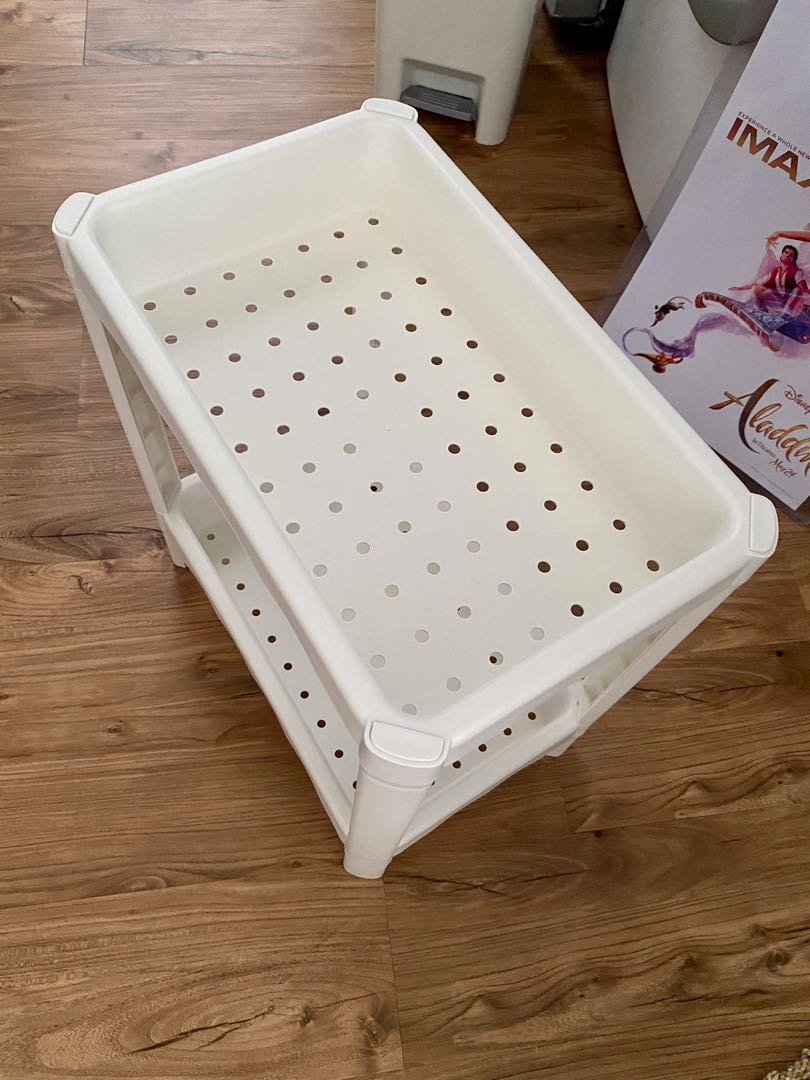 IKEA VESKEN Shelf Unit, white, Furniture & Home Living, Furniture ...