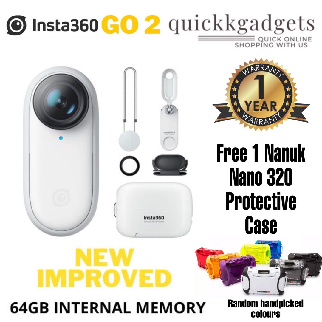 Insta360 GO 2 - World's Smallest Action Camera 2021 NEWLY IMPROVED ...