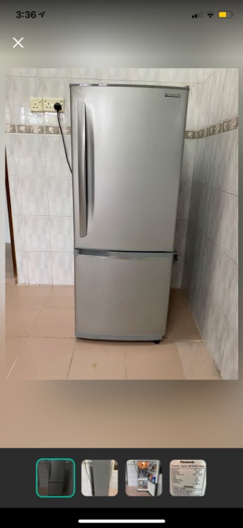 Japanese Refrigerator / Freezer Panasonic 220L, TV & Home Appliances ...