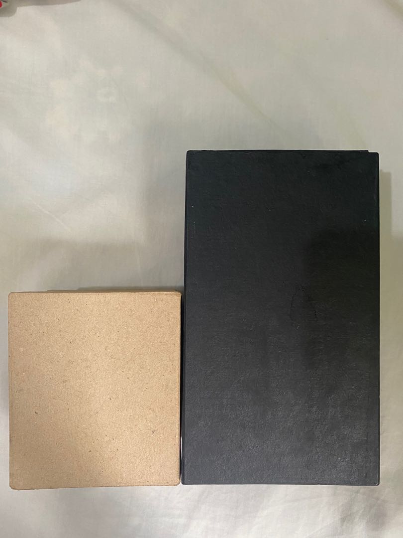 Kraft (Hard) box; Black Hard Box; Box, Women's Fashion, Jewelry ...