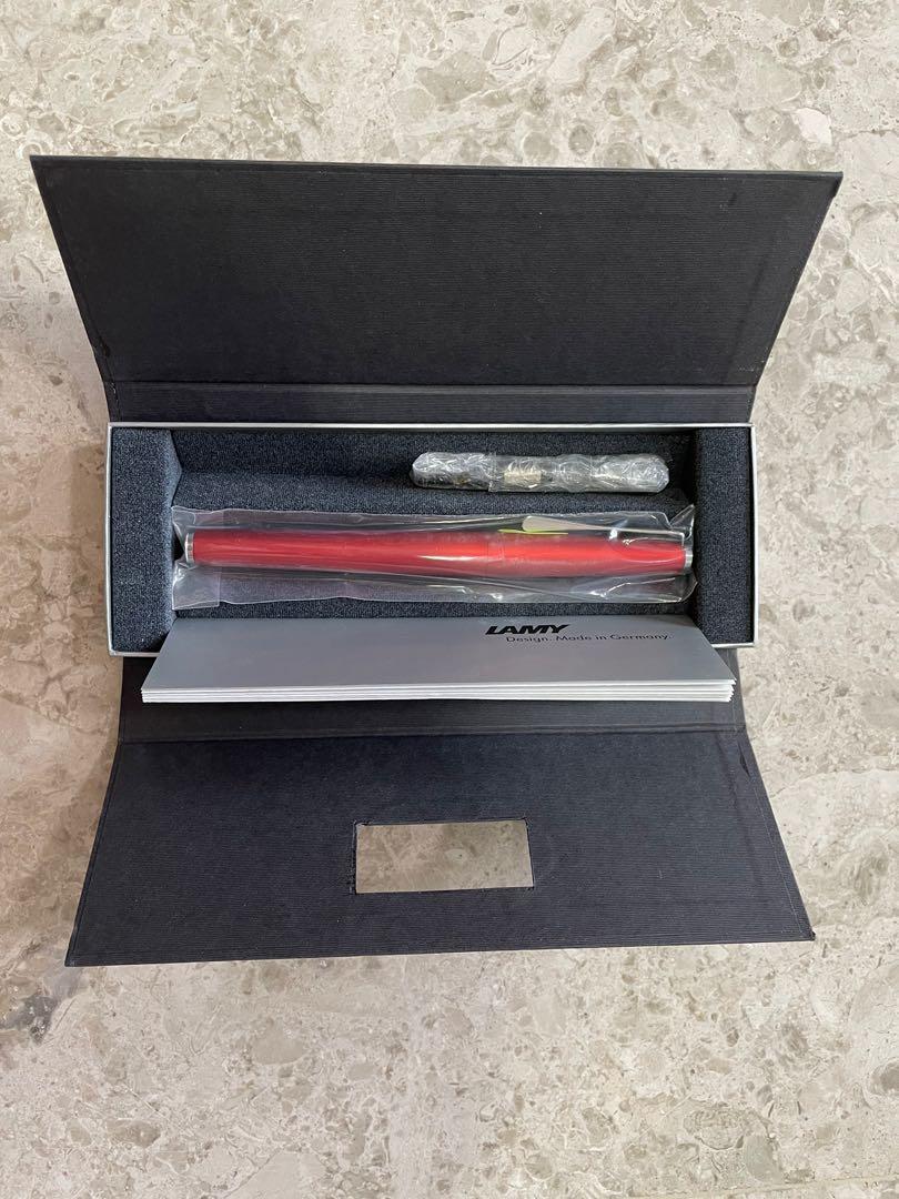 Lamy Studio Royal Red - 14K Gold - Fine, Hobbies & Toys, Stationery ...