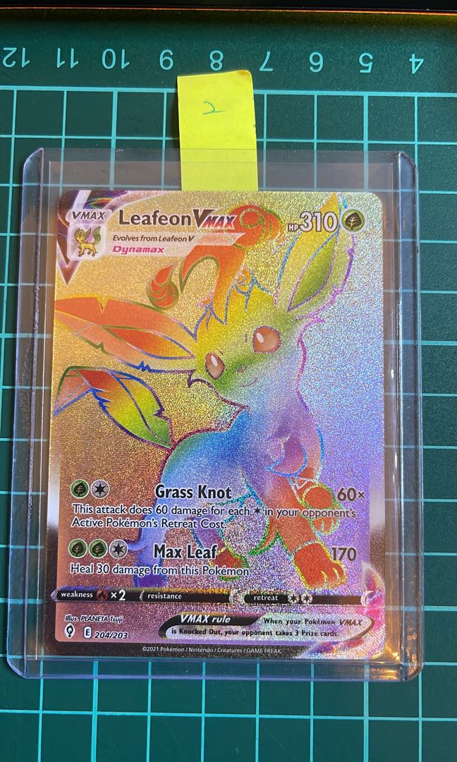 Leafeon Vmax HR, Hobbies & Toys, Toys & Games on Carousell