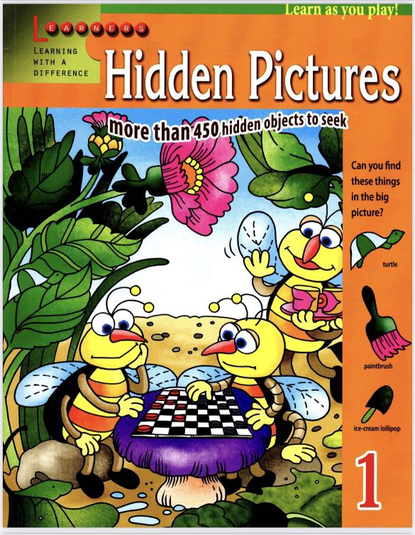 Learners Hidden Pictures Book E-book, Buku & Alat Tulis, Buku Anak-Anak ...