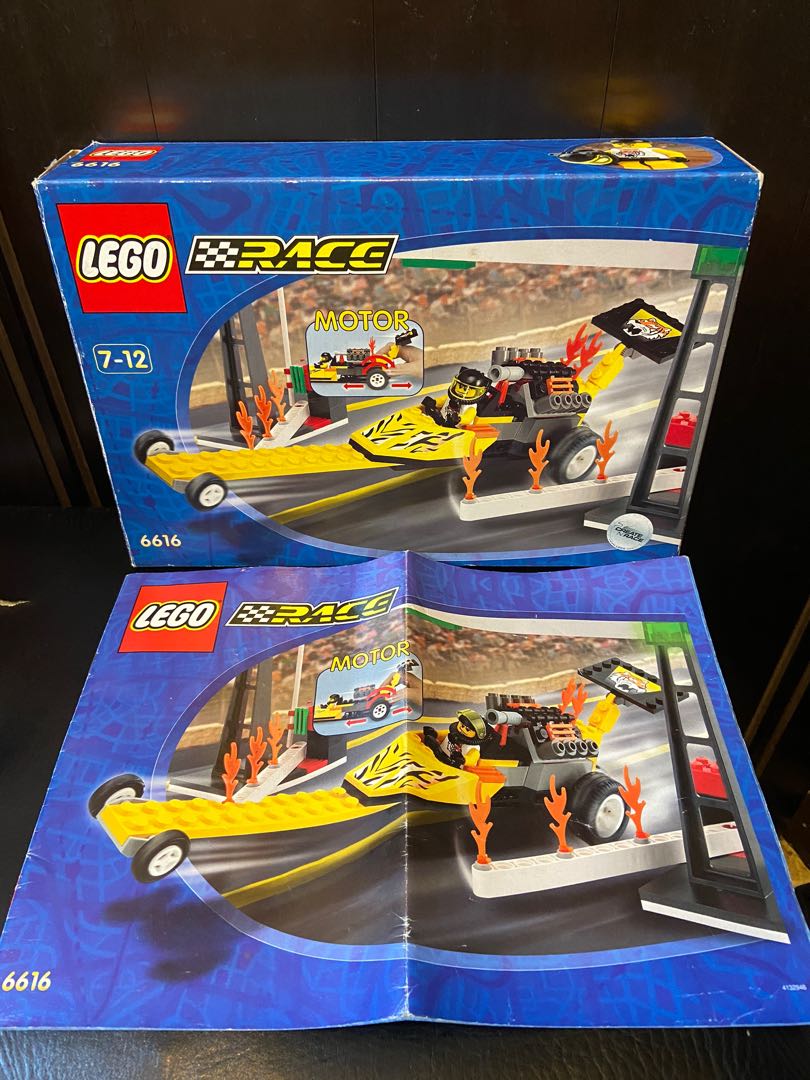 LEGO 樂高 race racer racers 6616 Rocket Dragster 空盒 連說明書, 興趣及遊戲, 玩具 & 遊戲類 ...