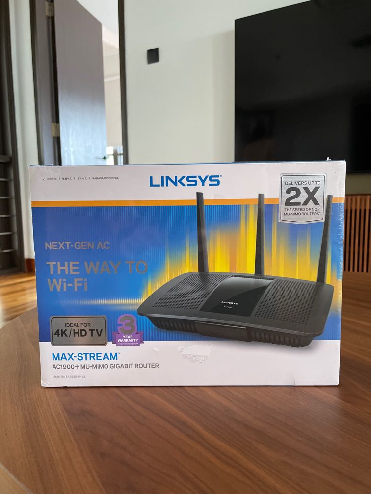 Linksys Max Stream Router, Computers & Tech, Parts & Accessories ...