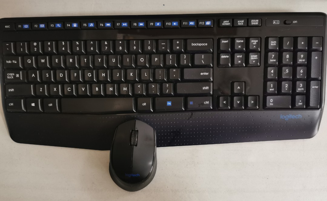 Logitech K345 keyboard combo set, Computers & Tech, Parts & Accessories ...