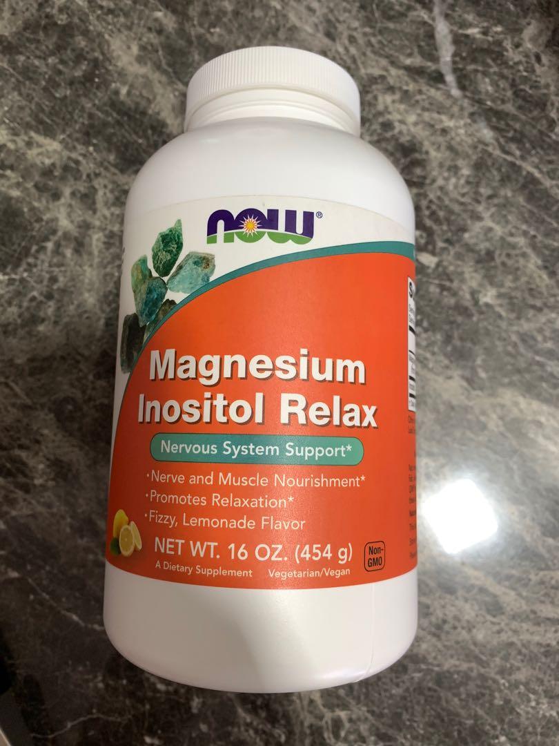 Magnesium Inositol Relax, Health & Nutrition, Health Supplements ...