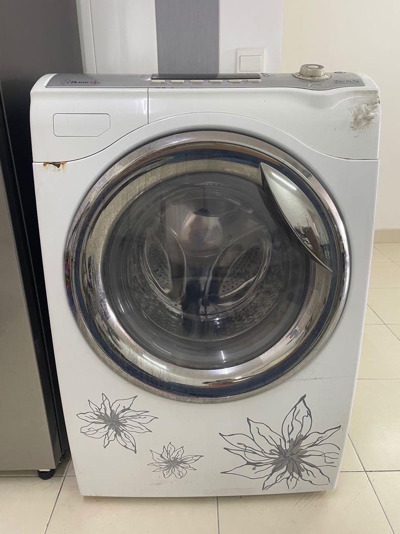 Mesin Basuh Dobi Industrial Machine Heavy Duty, TV & Home Appliances ...