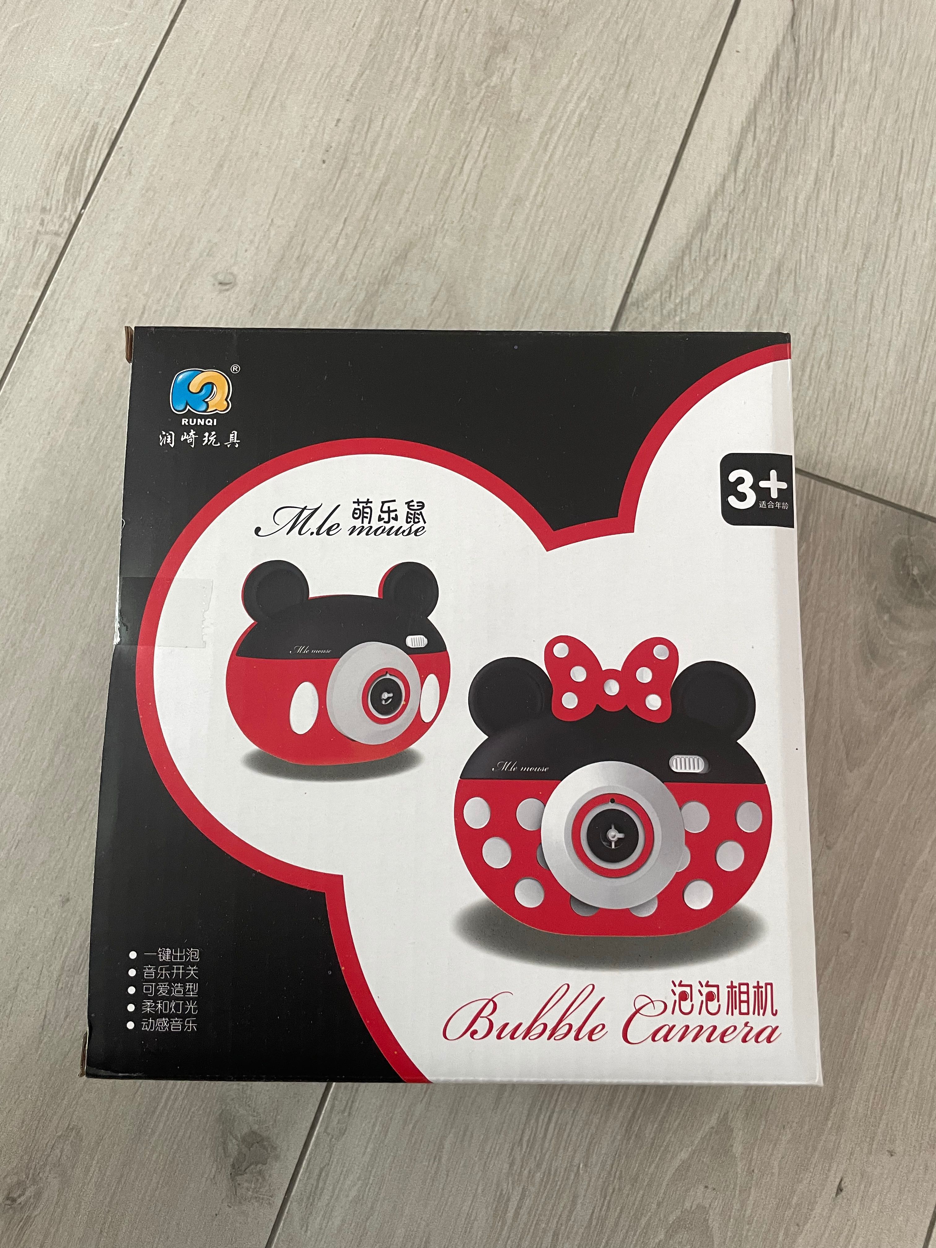 Mickey Mouse Bubble Machine, Hobbies & Toys, Toys & Games on Carousell